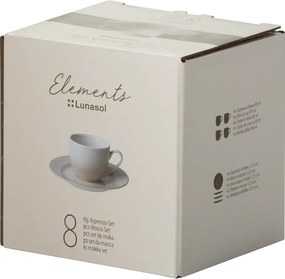 Kávová sada 8 ks – Elements Vulcano Sand - 492747