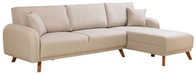 Hanah home Rohová pohovka HERA krémová 237 cm 867UNQ1944
