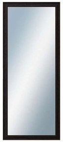 DANTIK - Zarámované zrcadlo - rozměr s rámem cca 50x120 cm z lišty ANDRÉ velká černá (3154)