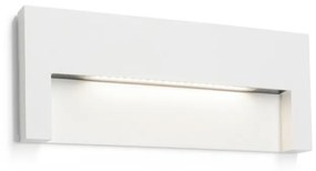 Polovestavné nástěnné svítidlo Reto Recessed Barva: Bílá, Délka: 200 mm