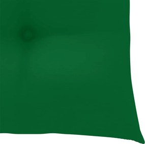 vidaXL Stohovatelné zahradní židle s poduškami 6 ks masivní teak [3073272] Barva: Zelená