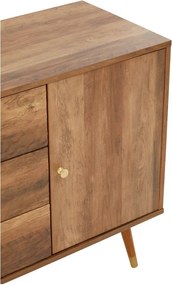 Komoda v tmavě přírodní barvě 114x70x39 cm Frida – Premier Housewares