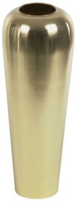 OnaDnes -20% Zlatá kovová váza Kave Home Catherine 64,5 cm
