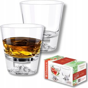 Sklenice na whisky a nápoje Wilmax 250 ml, sada 2 kusů