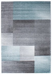 Ayyildiz, Kusový koberec Lucca 1810 blue, 200x290, modrá, kancelář