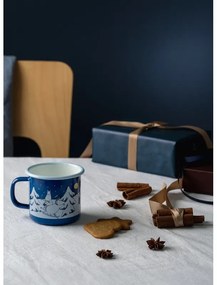 Hrnek Moomin Starry Night 0,37l, smalt / modrý