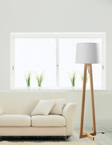 Dřevěná stojací lampa Alma 31