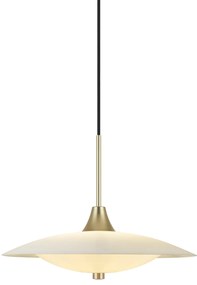 Závěsná lampa Baroni mosazná Rozměry: Ø  35 cm, výška 23,5 cm