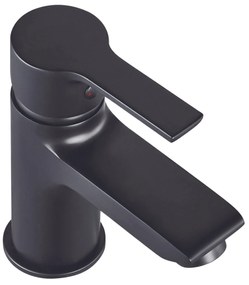 Invena Bralos, umyvadlová baterie h-134, černá matná, INV-BU-07-004-A