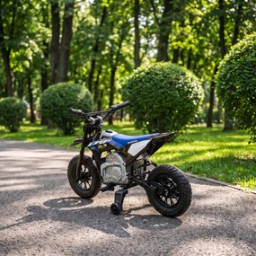 AIYAPLAY Elektro motorka pro děti HONDA CRF 450R 12V dětský motokros s 35W motorem, lithiová baterie, zadní odpružení, kola 12 palců 370-485V90BK