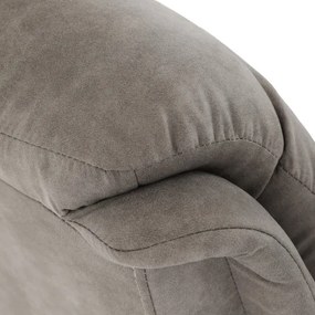 Polohovací křeslo šedé, elektrické TV-Q8575 GREY3