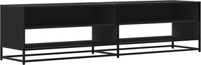 TV skříňka černá 180,5 x 40 x 46 cm kompozitní dřevo 3300800