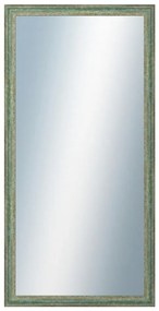 DANTIK - Zarámované zrcadlo - rozměr s rámem cca 50x100 cm z lišty LYON zelená (2706)