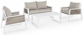BIZZOTTO Zahradní sestava CAPTIVA bílá 0662584