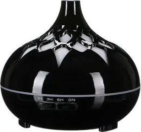 SIXTOL Palm černý lesk / Aroma difuzer / 500ml / 12 W / Automatické vy
