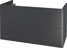 Mereo Mereo, Aira, koupelnová skříňka 101 cm, bílá, dub, šedá, CN432S
