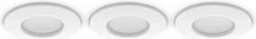 Philips Hue Slim - Chytré podhledové LED svítidlo, průměr 9 cm, bílá, 3 ks 929003712102