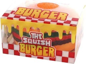 Mega Squeeze Hamburger / Antistresová hračka / strečová / 12,5 cm