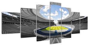 Obraz - fotbalový stadion (210x100 cm)