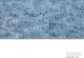 Breno Koupelnová pěnová předložka SOFTY-TEX 79912.1 vodní hladina, šíře 130 cm, Modrá
