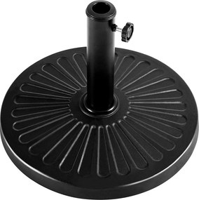 Podstavec pod slunečník Yaheetech – černá, 14 kg (256852293156)