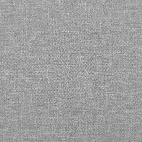 Box spring postel s matrací světle šedá 120x190 cm textil 3269930