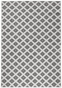 NORTHRUGS - Hanse Home koberce Kusový koberec Twin-Wendeteppiche 103126 grau creme – na ven i na doma - 160x230 cm