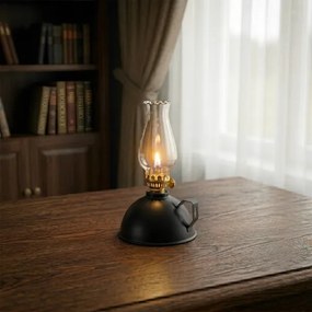 Brilagi - Petrolejová lampa MERLIN černá