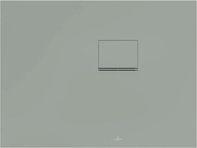 Villeroy & Boch Squaro Infinity - Sprchová vanička, 100x75 cm, Morning Green UDQ1075SQI2RV-R8