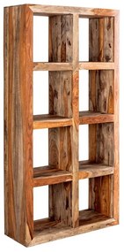 Designový regál Timber 180 cm Sheesham kouřový