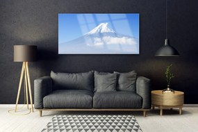 akrylový obraz Hory Mraky Nebe Krajina 120x60 cm