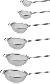 Weis Kuchyňské síto nerez / Kuchyňské síto / průměr 16 cm / délka 32 c