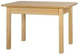Via-nábytek Jídelní stůl SL obdelníkový Rozměr: 60 x 100 cm, Povrchová úprava: Borovice (bez laku)