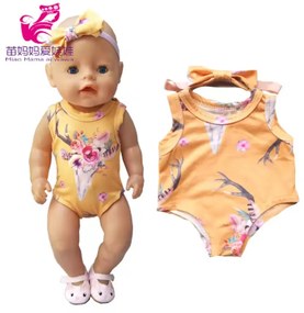 Oblečky pro American girl a Baby Born 43 cm Varianta: A1 okrový set
