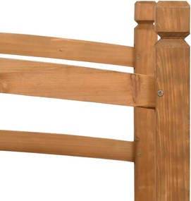Zahradní můstek 140 x 60 x 60 cm masivní jedle 313890