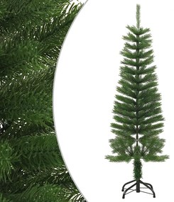 Umělý úzký vánoční stromek se stojanem 120 cm PE,  344643 HangarStore.cz