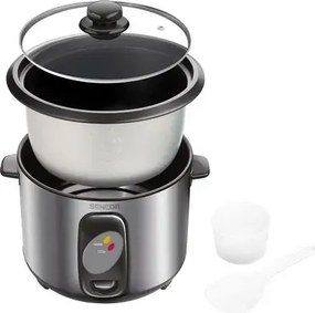 SENCOR SRM 1000SS stříbrná / Rýžovar / 400W / 1L