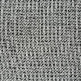 ZÁVĚS NA KROUŽCÍCH KENDAL 140X250 CM STŘÍBRNÁ