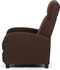 Polohovací křeslo hnědé TV-W3397 BR2