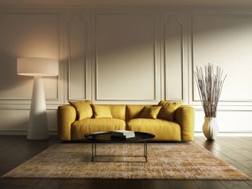Tribeca Design Kusový koberec Zoom Abstract Gold Rozměry: 120x170 cm