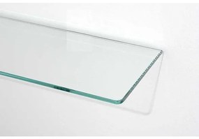 Amirro Cover Glass Skleněná polička 12x50 cm, 100-104