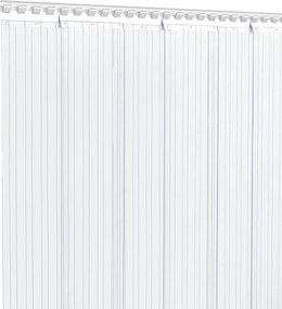 Závěs do dveří průhledný 200 mm x 1,6 mm 25 m PVC 153861