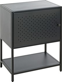 XXXLutz NOČNÍ STOLEK, černá, 45/60/30 cm - 001931104211