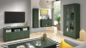 Stylový obývací pokoj Provensálsko D, zelený