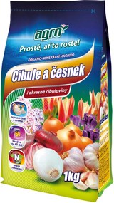 Agro Organominerální hnojivo cibule a česnek 1 kg