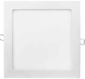 Emos LED zápustný panel ZD2141, čtverec, 18W, 220 mm, teplá bílá