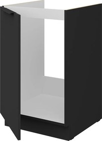 ARIA cc | dolní skříňka 50 ZL 1F dřezová | 50 cm | ANTI FINGERPRINT povrch | černá