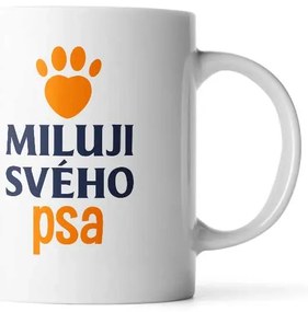 Sablio Hrnek Miluji svého psa - 890 ml - XXL