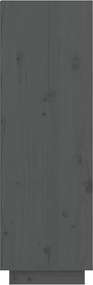 vidaXL Botník 60 x 34 x 105 cm masivní borové dřevo [813552] Barva: Bílá