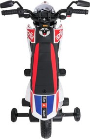 Elektrická motorka Aprilia RX bílá